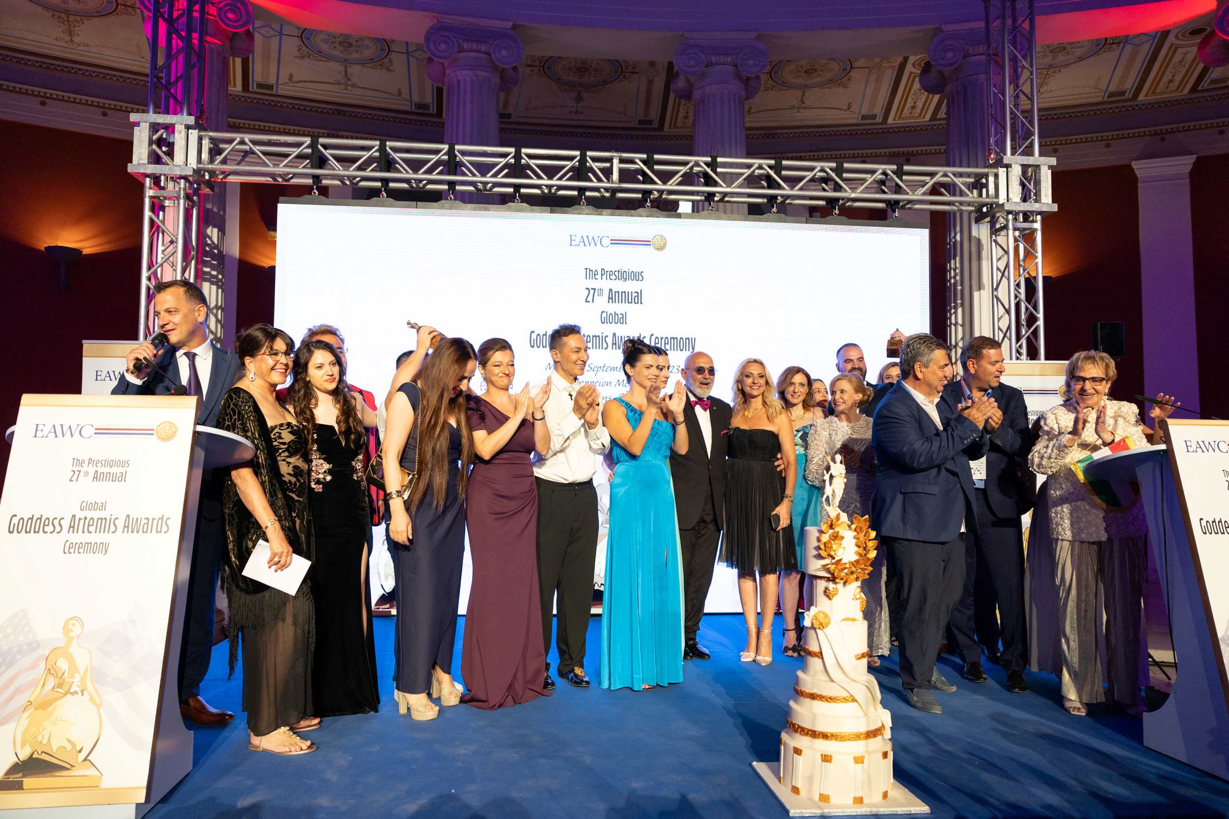 «GODDESS ARTEMIS AWARDS 2023» ΣΤΟ ΖΑΠΠΕΙΟ ΜΕΓΑΡΟ - EURO AMERICAN WOMEN ...